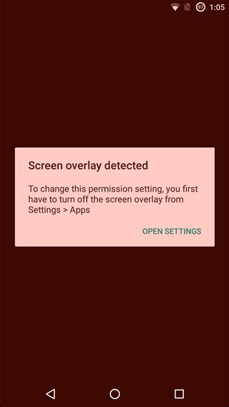 How To Fix Screen Overlay Detected Error On Android Device