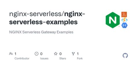 github nginx serverless nginx serverless examples nginx serverless gateway examples