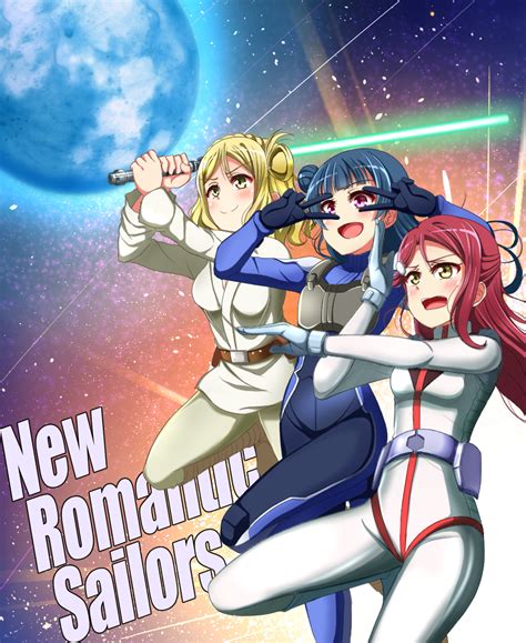 Safebooru 3girls Amuro Ray Amuro Ray Cosplay Bangs Belt Blonde Hair Blue Hair Bodysuit Braid