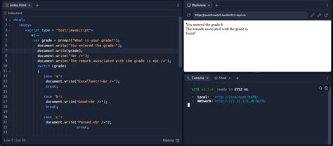 javascript switch case a complete guide codeforgeek
