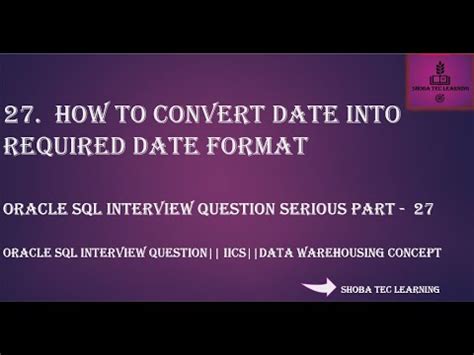 Scenario Based Question Convert Date Into Required Format 05 02 2024