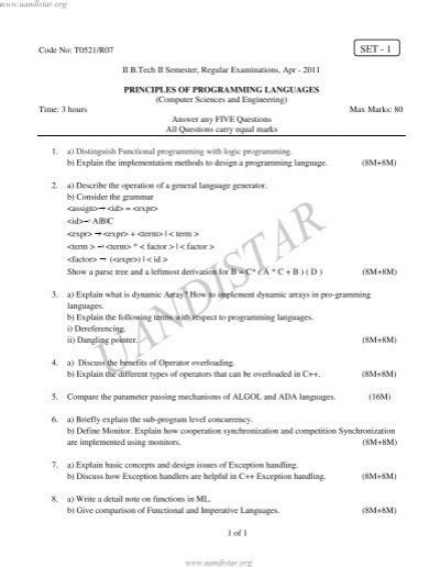 principles of programming languages pdf