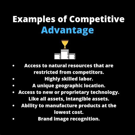 Competitive Advantage Examples