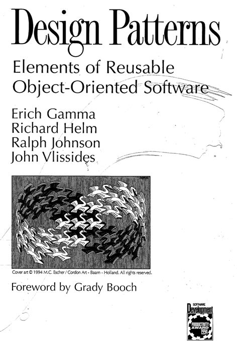 design patterns elements of reusable object oriented software
