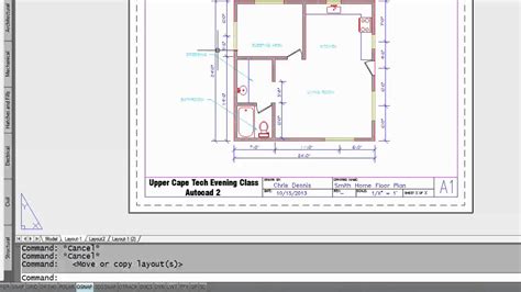 Autocad How To Copy Layout Tabs Youtube
