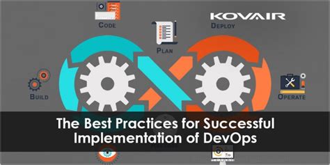 best practices for successful devops implementation kovair blog