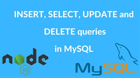 MySQL Queries Examples In Node Js Devdotcode