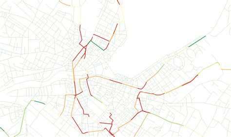 Vector Representing Overlapping Polylines In QGIS Geographic