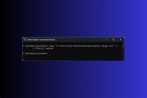 How To Copy Files Using Command Prompt On Windows 11