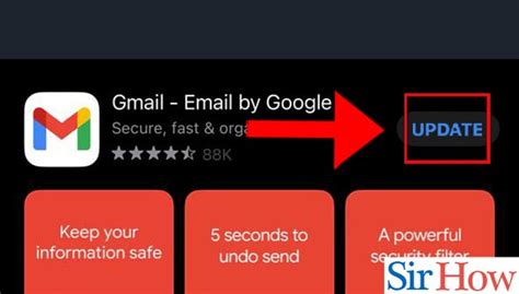 How To Update Gmail App In Iphone Steps With Pictures