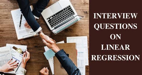 linear regression top interview questions to make your way for happy job