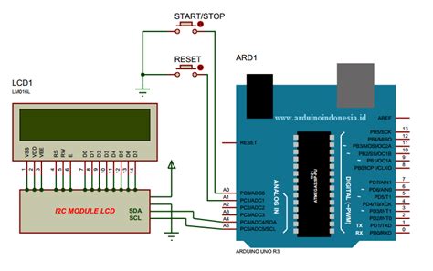 membuat stopwatch sendiri menggunakan arduino uno dan lcd 16x2 arduino indonesia tutorial