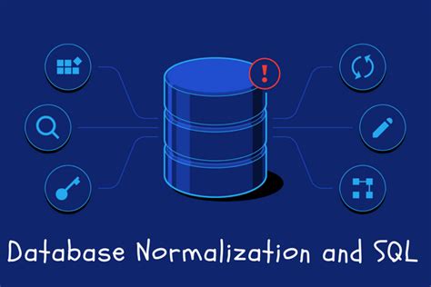 database normalization and sql
