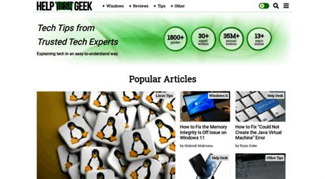 Helpdeskgeek Help Desk Geek Tech Tips Fro Help Desk Geek