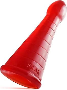 sex toy gode anal FAAK cône de stimulation à rainures légères Jouets de