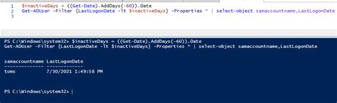 Find Inactive Users In Active Directory Shellgeek