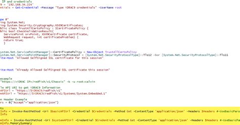 Powershell Dell IDrac Redfish Rest API Basic Authentication VGeek
