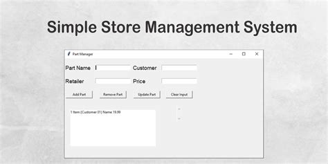 Simple Store Management System In Python Using DB By LuqaCode Codester