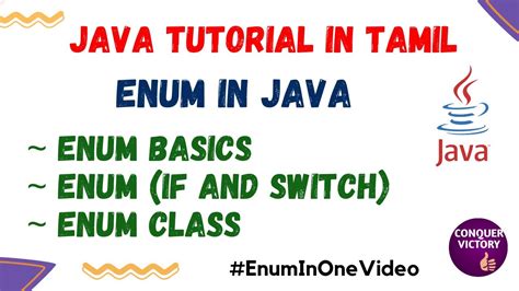 49 Enum In Java In Tamil Enum Class Enum Using If And Switch