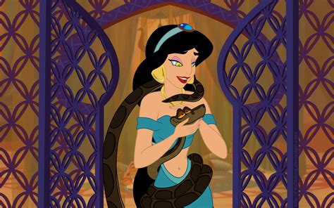 Crossover Kaa Jungle Book Movie 1080p Princess Jasmine Hd Wallpaper