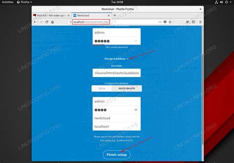 how to install nextcloud on rhel 8 centos 8 server linux tutorials images and photos finder