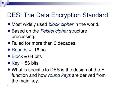 ppt data encryption standard des powerpoint presentation free download id 9568646