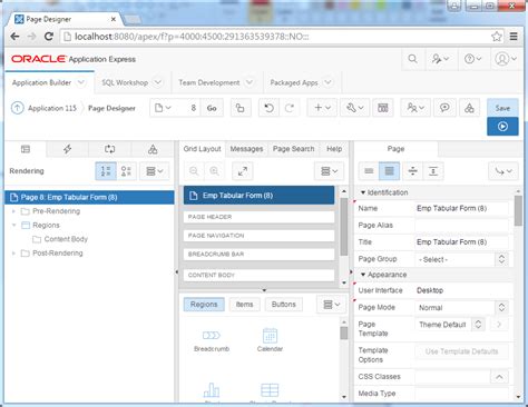 Oracle APEX Tabular Form Tutorial With Examples O7planning Org