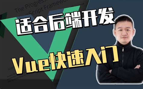 vue快速上手—更适合后端学习的教程 哔哩哔哩 bilibili
