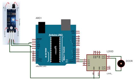 Automatic Gate Opener Using Arduino And IR Sensor Arduino Project Hub