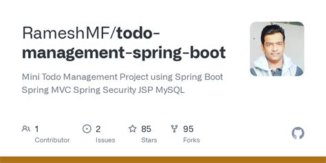 Github Rameshmf Todo Management Spring Boot Mini Todo Management