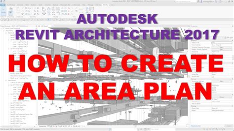 revit architecture 2017 how to create an area plan youtube
