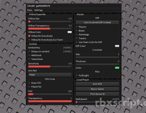 Roblox Universal Script Hitbox Esp Scripts RbxScript