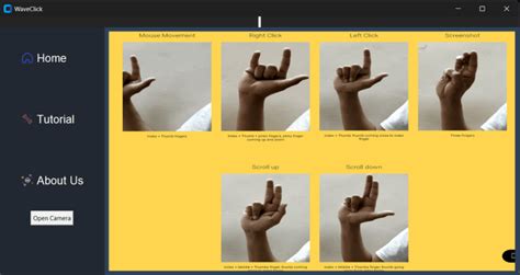 Hand Gesture Based Mouse Control And Drawing WaveClick