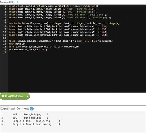 json mysql join two tables and get results with if condition stack overflow