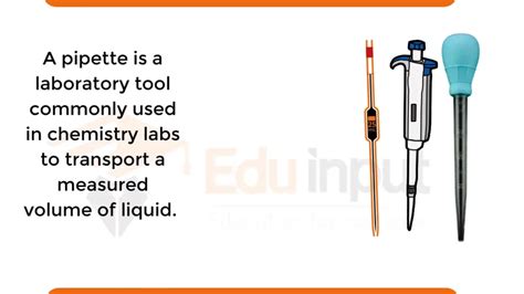 Pipette Principle Types And Uses