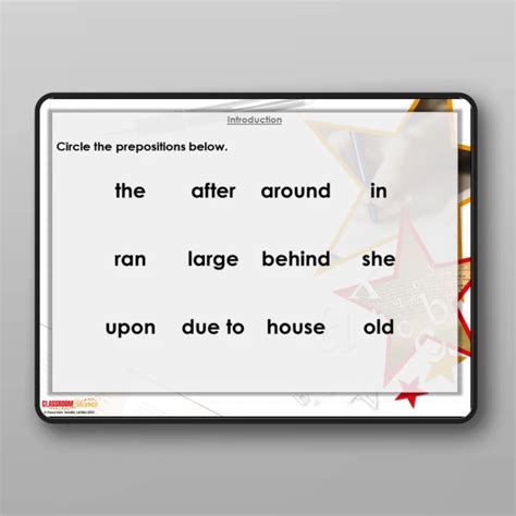 Prepositional Phrases Modelling PPT Resource Classroom Secrets