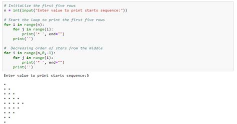 Program To Print Number Pattern Using Nested Loops In Python Python Images