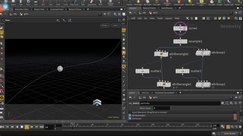 sidefx houdini point along curve vex version cardiac readout fix youtube