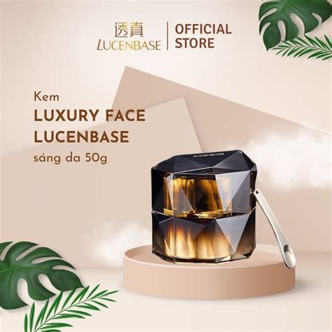 Kem Luxury Face LUCENBASE sáng da chống lão hoá 50g Lucenbase