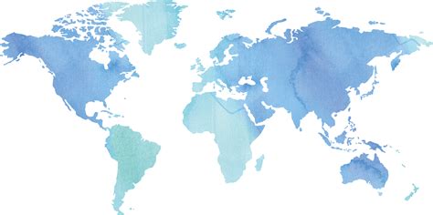 World Map Transparent Image