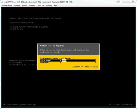 Becoming An ESXi Direct Console User Interface DCUI Ninja Wahl Network