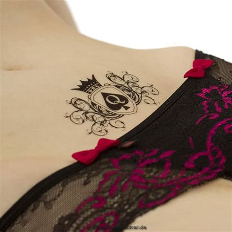 Bbc Kort 55 Hotwife Tatueringar I Svart Sexig Kinky Fetischtatuering 5 Skönhet