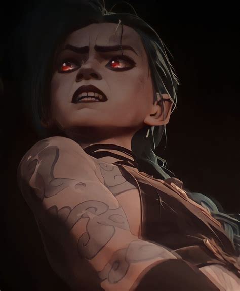 Get Jinx League Of Legends Game Riot Games Eren Jaeger Animation Series Hoe Arcade Anime