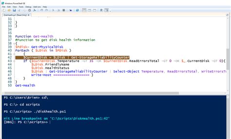 debugging scripts in powershell breakpoints and stepping itpro today it news how tos