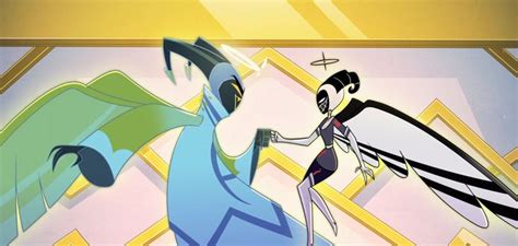 An Animated Image Of Two People Holding Hands