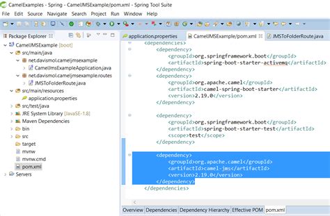 Spring Boot Apache Camel E ActiveMQ Una Route From JMS To File Per