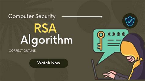 rsa algorithm confidentiality integrity computer security ar youtube