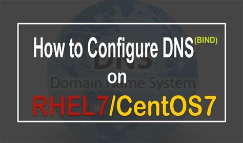 Easy Guide On How To Configure Bind On Linux Centosrhel7 Learn How To Configure Caching Only
