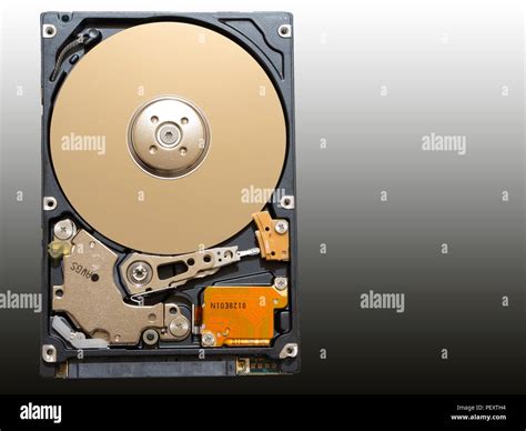 Hard Disk Internal Structure Stock Photo Alamy