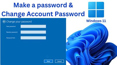 How To Set Password In Windows 11 10 How To Change Password In